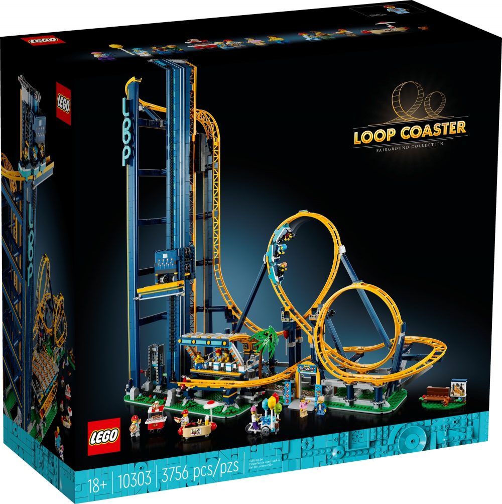 Nueva Monta a Rusa LEGO ICONS Loop Coaster 10303 Brickmania es