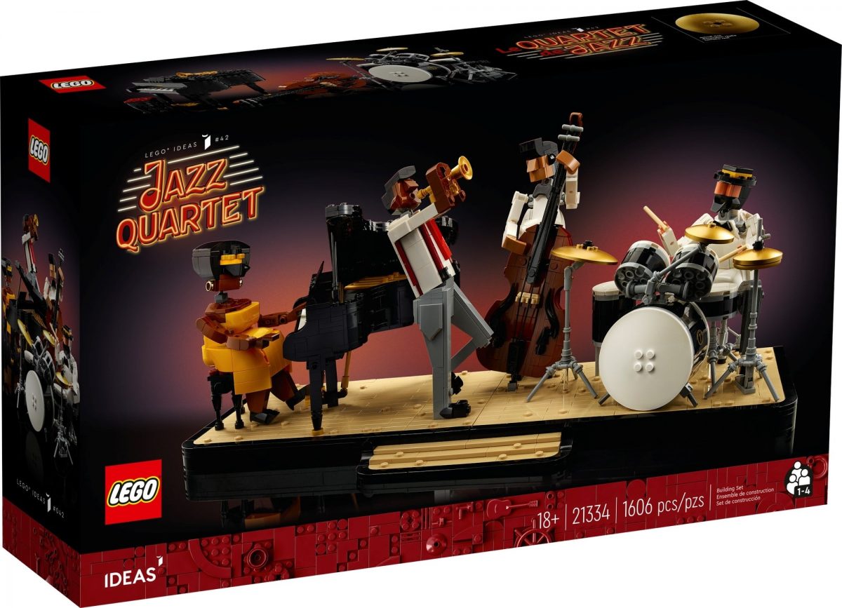 La música de LEGO Ideas Jazz Quartet (21334) suena muy bien
