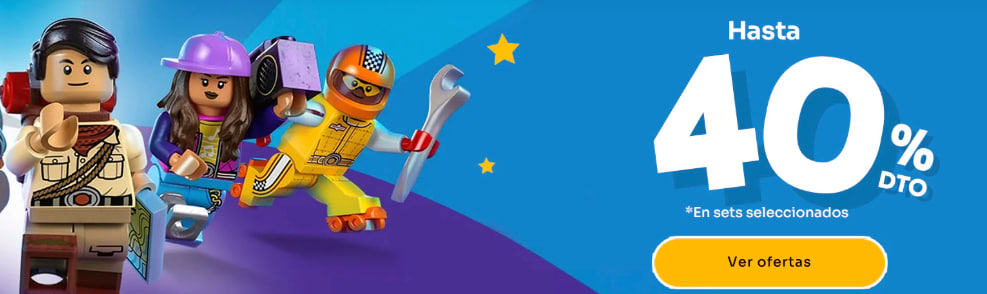 Festival 40% en LEGO Amazon/ElCorteInglés/Miravia - Brickmania.es