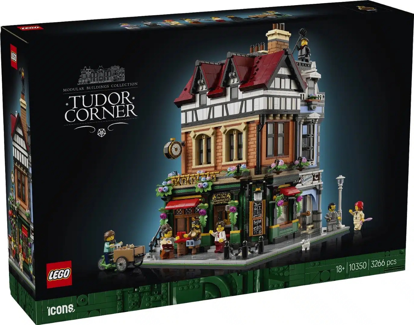 Modular 2025: LEGO Tudor Corner House (10350) - Brickmania.es