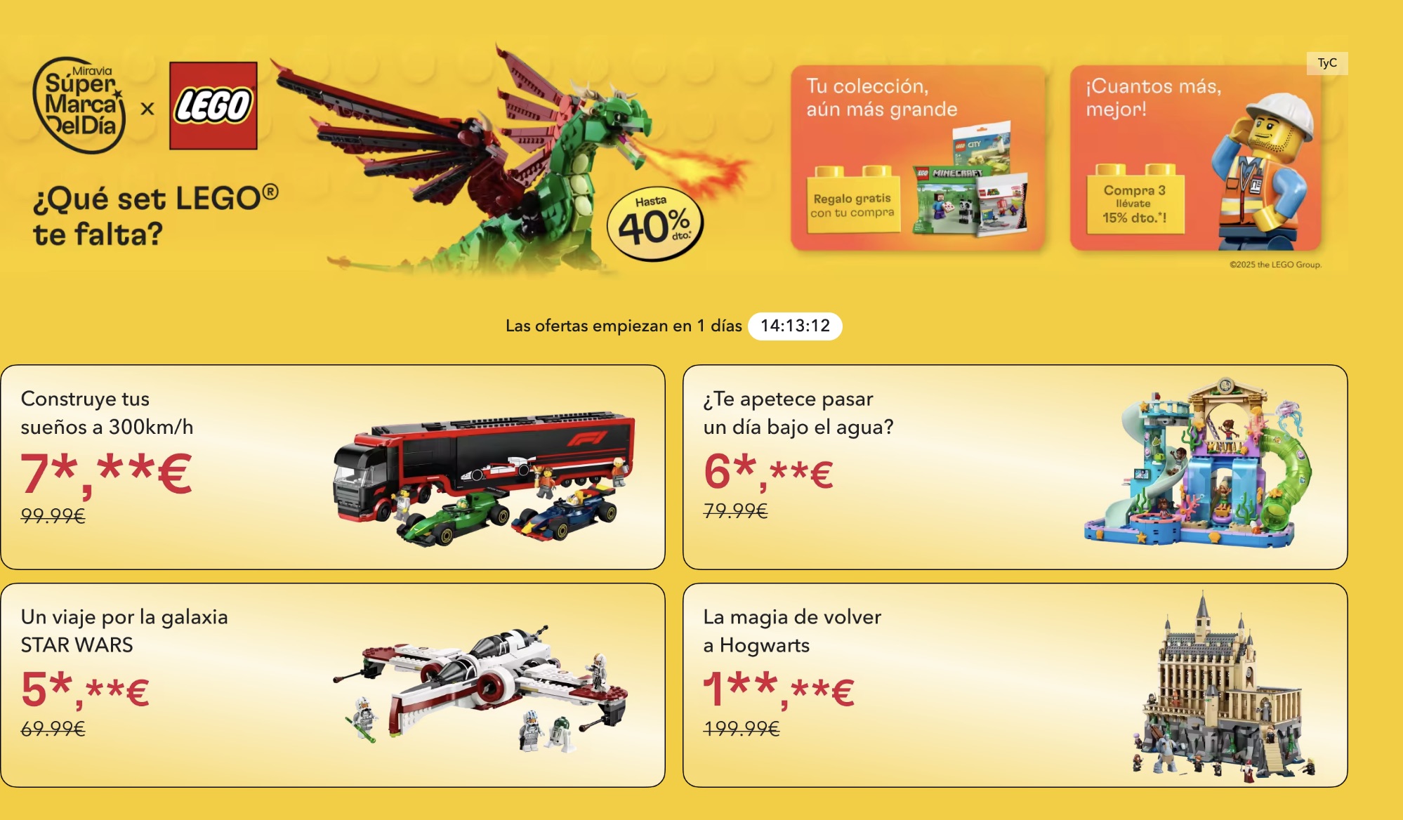 LEGO DAYS en MIRAVIA - Brickmania.es